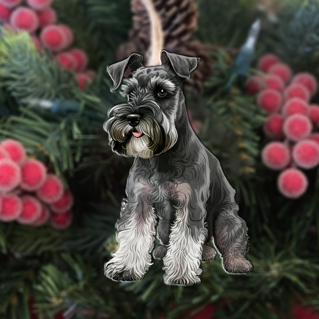 Shineful Decoration Ornament Schnauzer Personalized My Lovely Schnauze