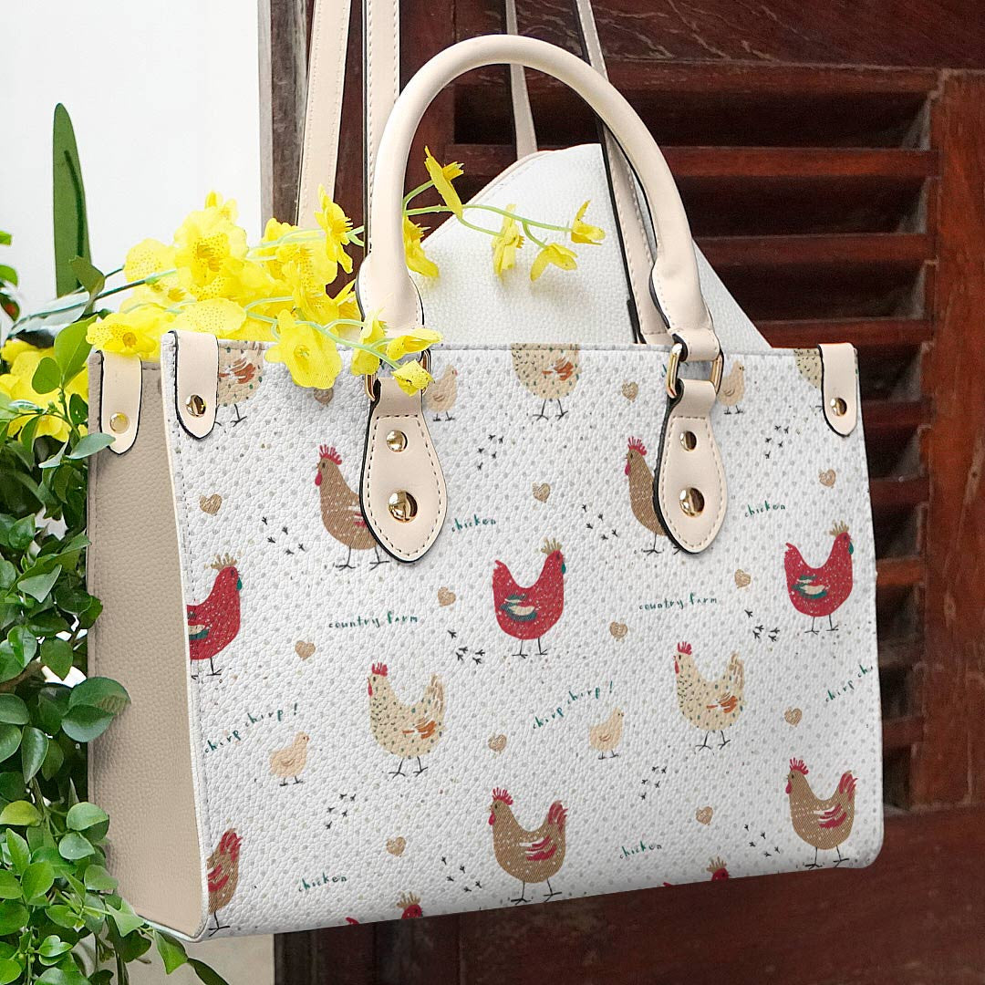 Shineful Leather Bag Chicken Personalized Leather Bag Shineful Cute Ch