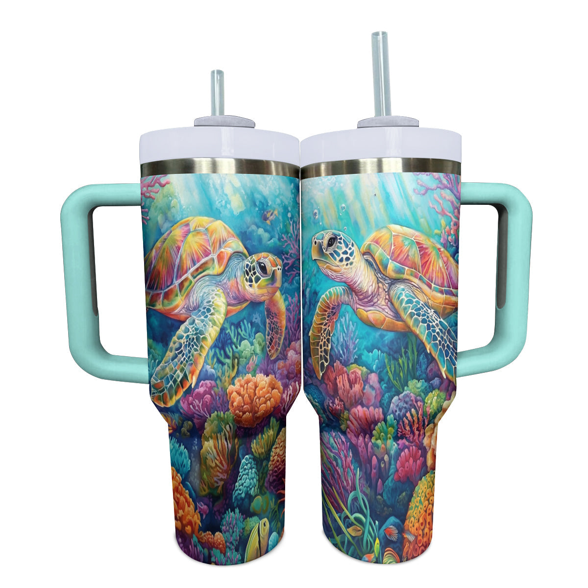 Shineful Tumbler Rainbow Reef Dweller
